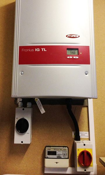 Invertor solar monofazat cu unda pura IG TL 5.0 Fronius preturi ieftine