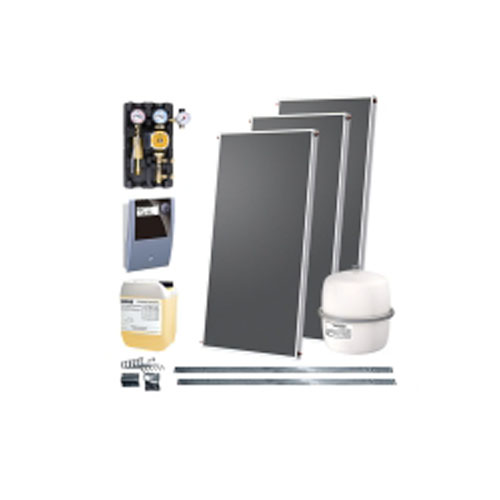 Kit solar cu 3 panouri solare pentru sisteme solare pret premium