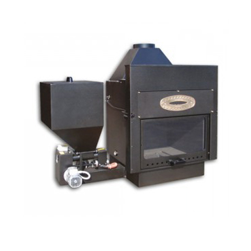 Termosemineu cu ardere pe peleti si lemne Idella Fire Place P 33 pentru ...